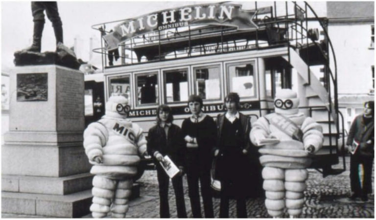 Terrifying Photos of the Original Michelin Man
