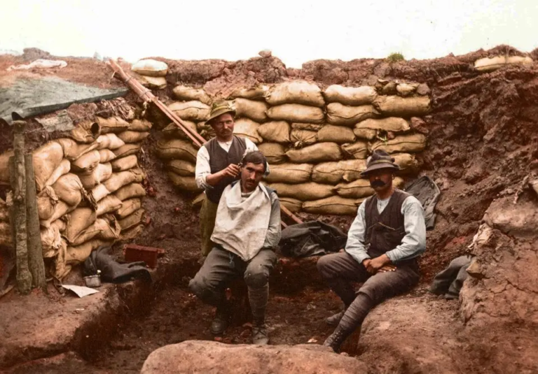 27 Stunning Photos of World War One in Color
