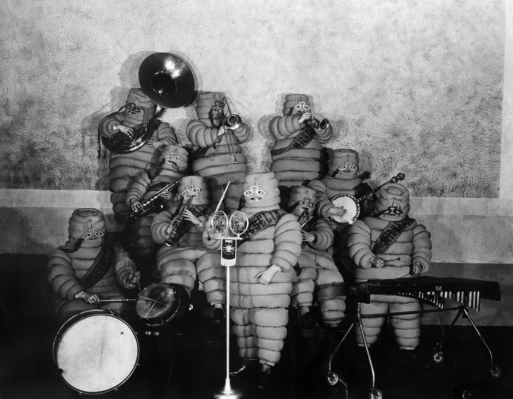Terrifying Photos of the Original Michelin Man