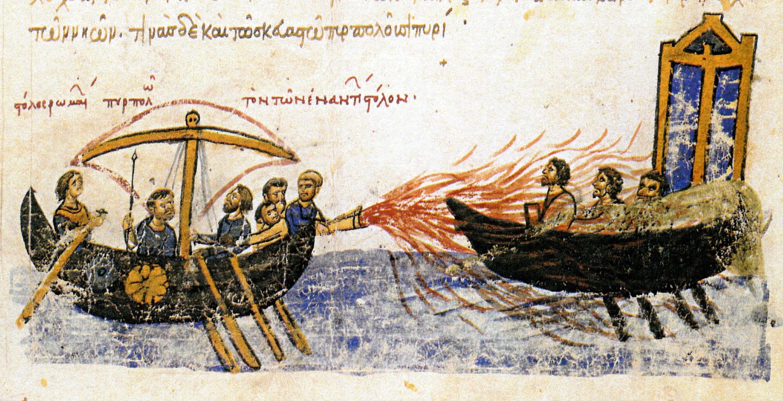 Greek Fire: The Byzantine Empire’s Secret Weapon