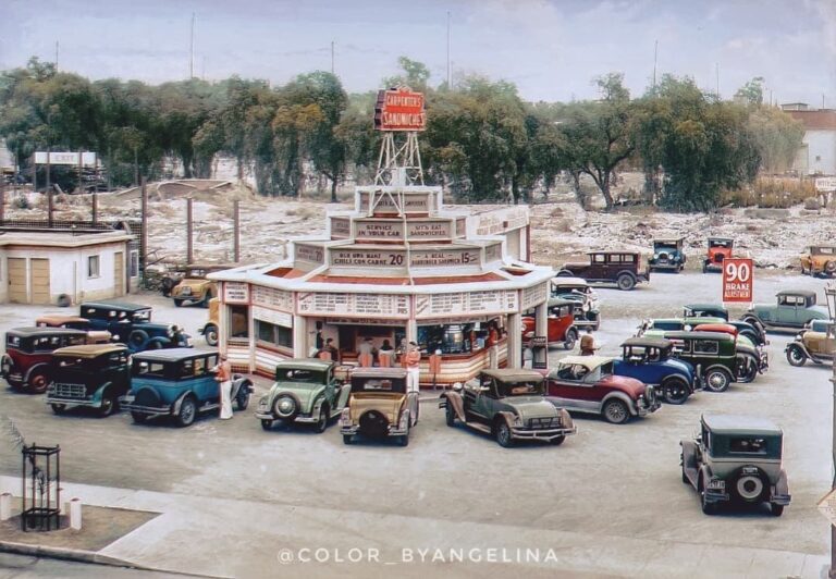Amazing colorized photos that bring 1930s America to life