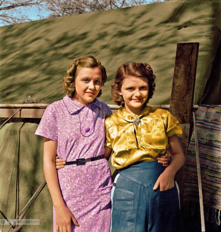 Amazing colorized photos that bring 1930s America to life
