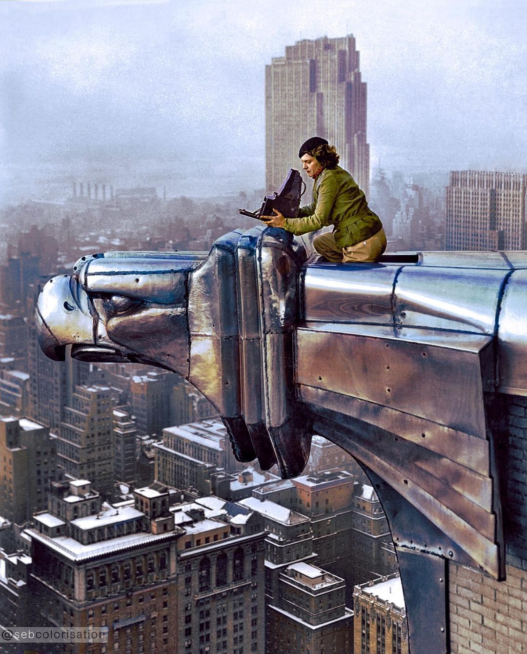 Amazing colorized photos that bring 1930s America to life