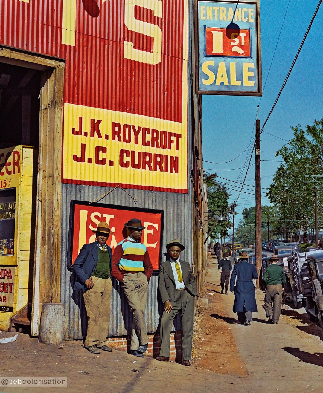Amazing colorized photos that bring 1930s America to life