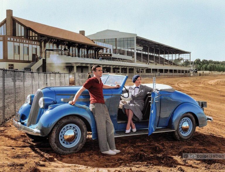 Amazing colorized photos that bring 1930s America to life