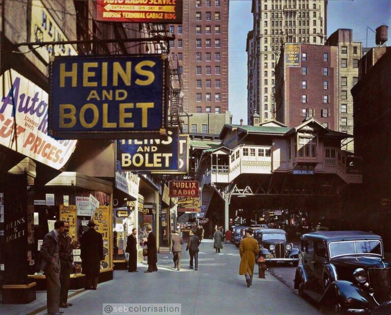 Amazing colorized photos that bring 1930s America to life