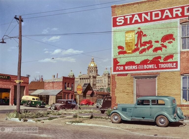Amazing colorized photos that bring 1930s America to life