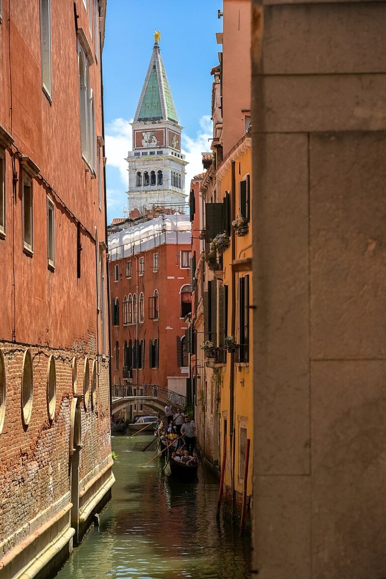 How was the Floating City of Venice Constructed?