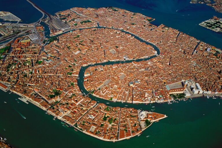 How was the Floating City of Venice Constructed?