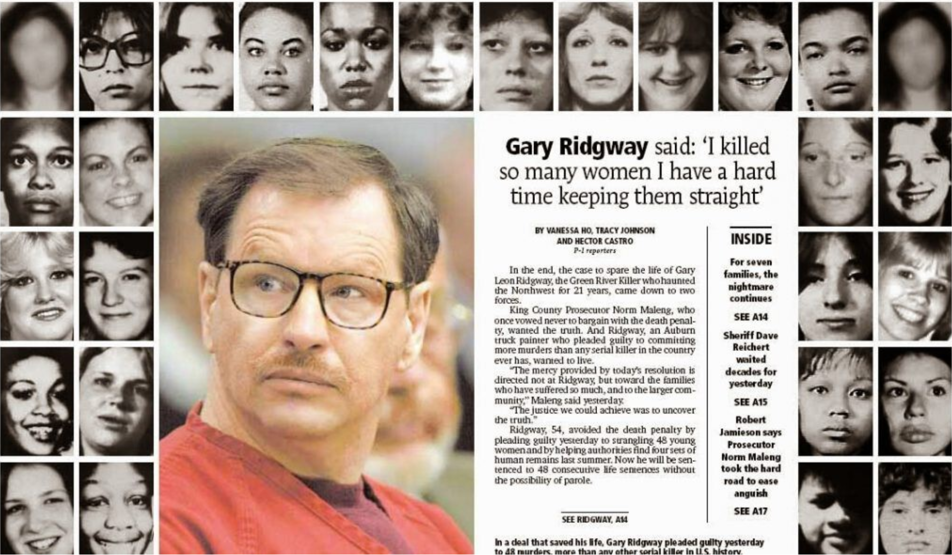 Green River Killer: Gary Ridgway’s Devastating Crime Spree