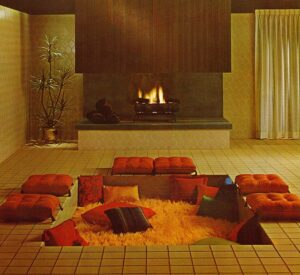 Conversation Pits: Photos of the Popular 70s Trend