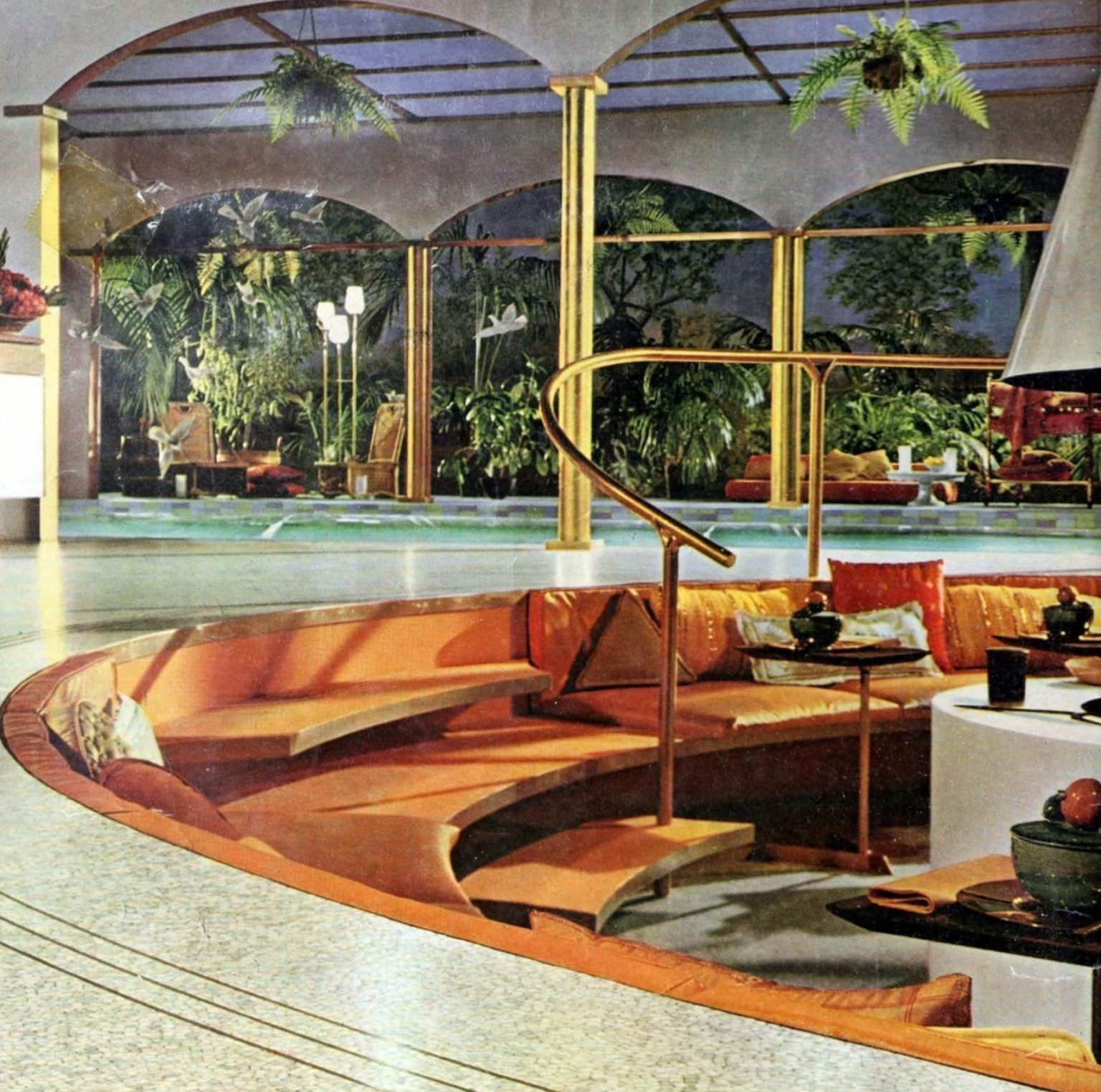 Conversation Pits: Photos of the Popular 70s Trend