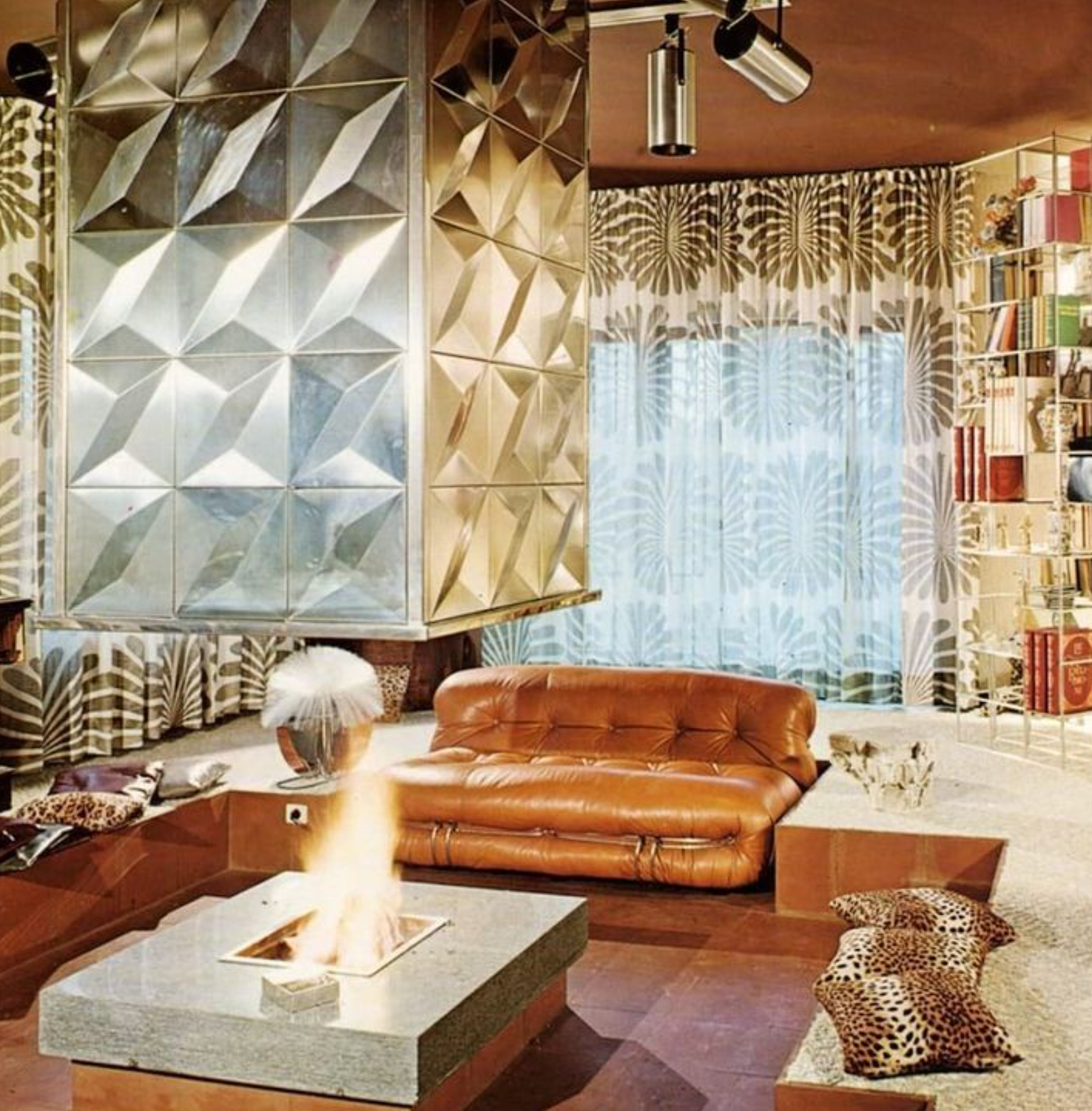 Conversation Pits: Photos of the Popular 70s Trend