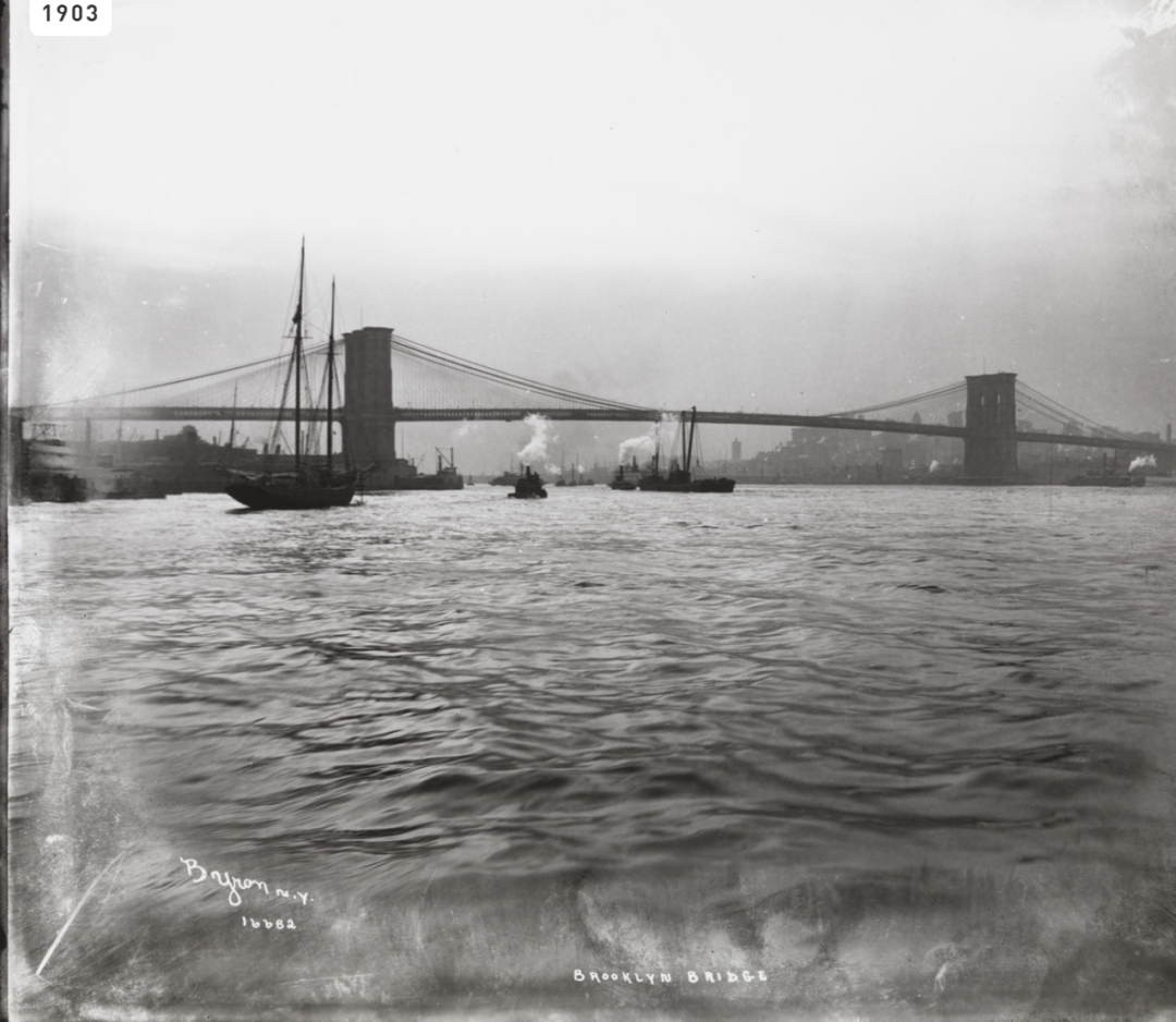 Rare Pictures of the Construction of the Brooklyn Bridge