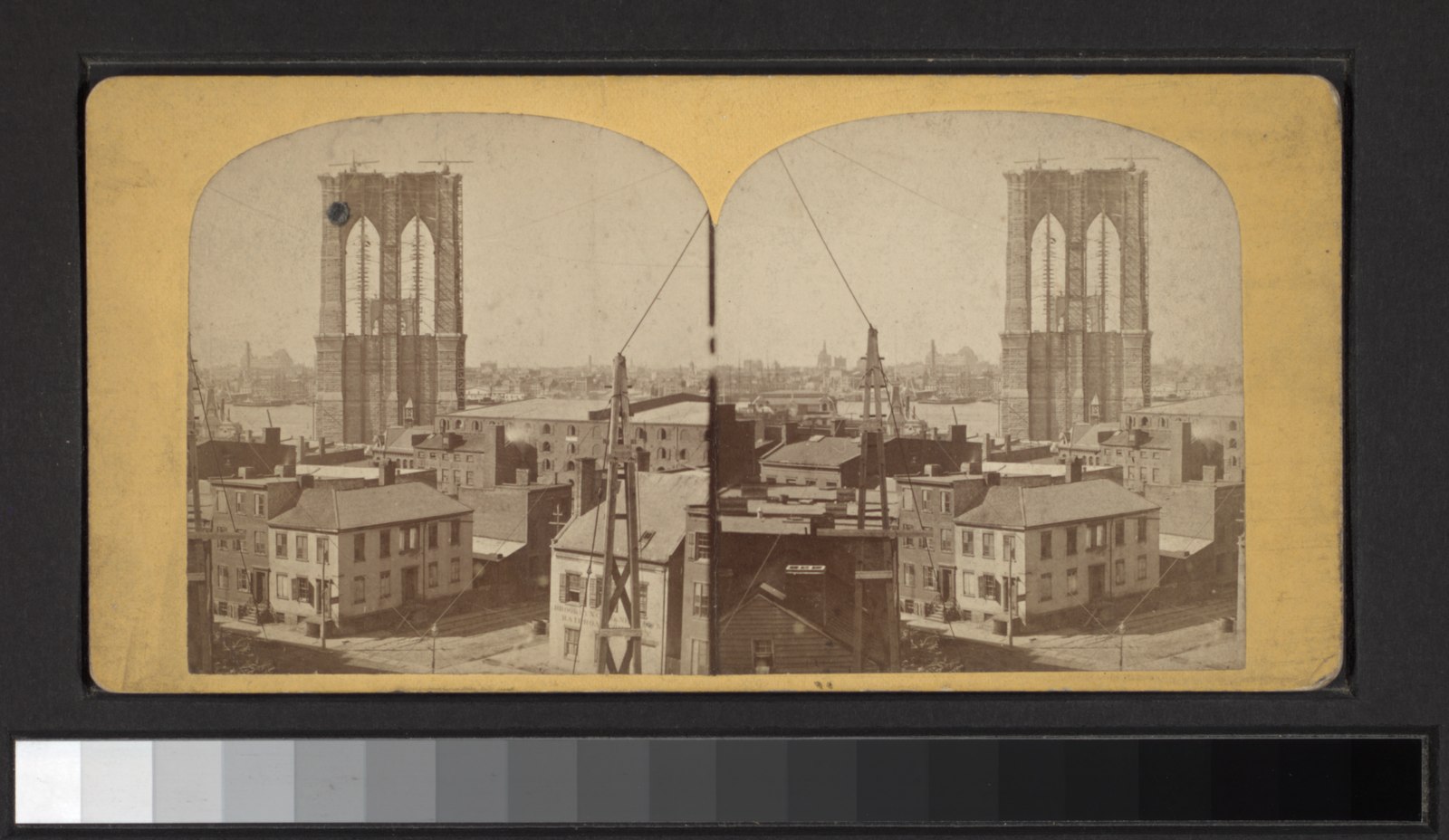 Rare Pictures of the Construction of the Brooklyn Bridge