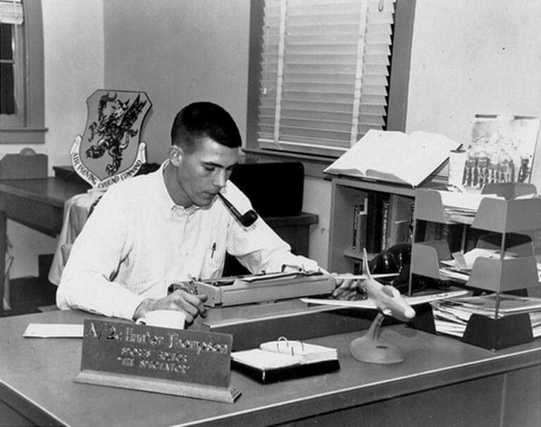 The Life and Strange Times of Writer Hunter S. Thompson